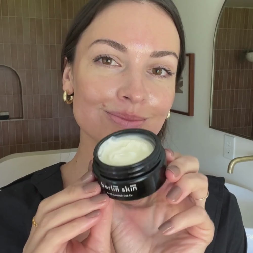 Sandalwood Cream - Berlin Skin | Botanical Hyaluronic Acid, Clean ...